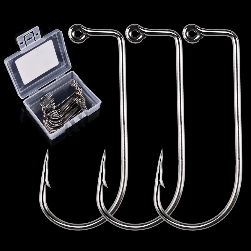 20Pcs-Fishing-Hooks-High-Carbon-Steel-90-Degree-Jig-Fly-Tying-Strong ...