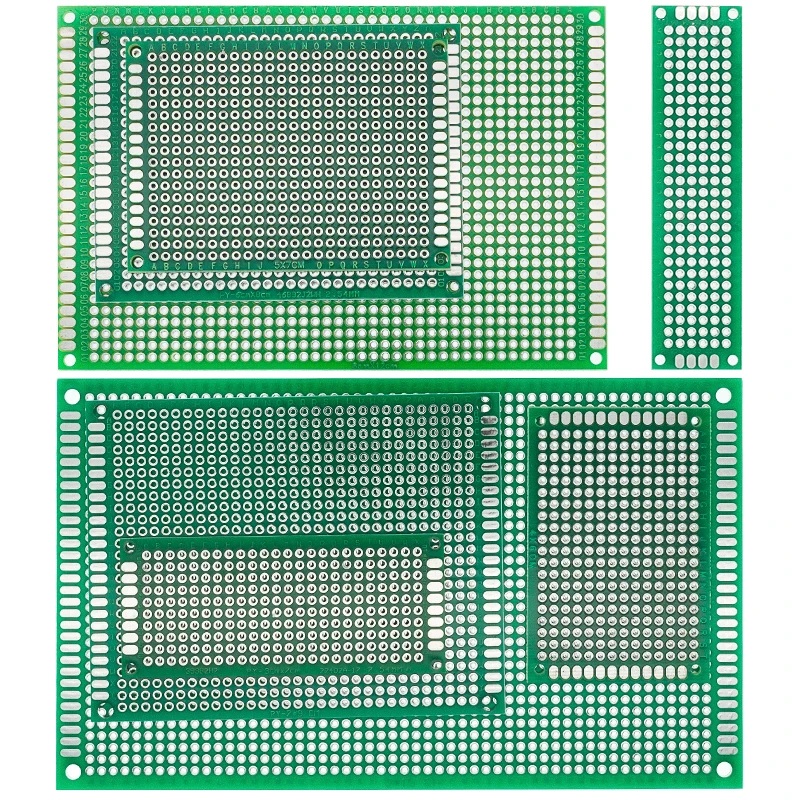 Double Side Pcb 7x9 6x8 5x7 4x6 3x7 2x8 12x8cm 9x15cm Diy Universal ...