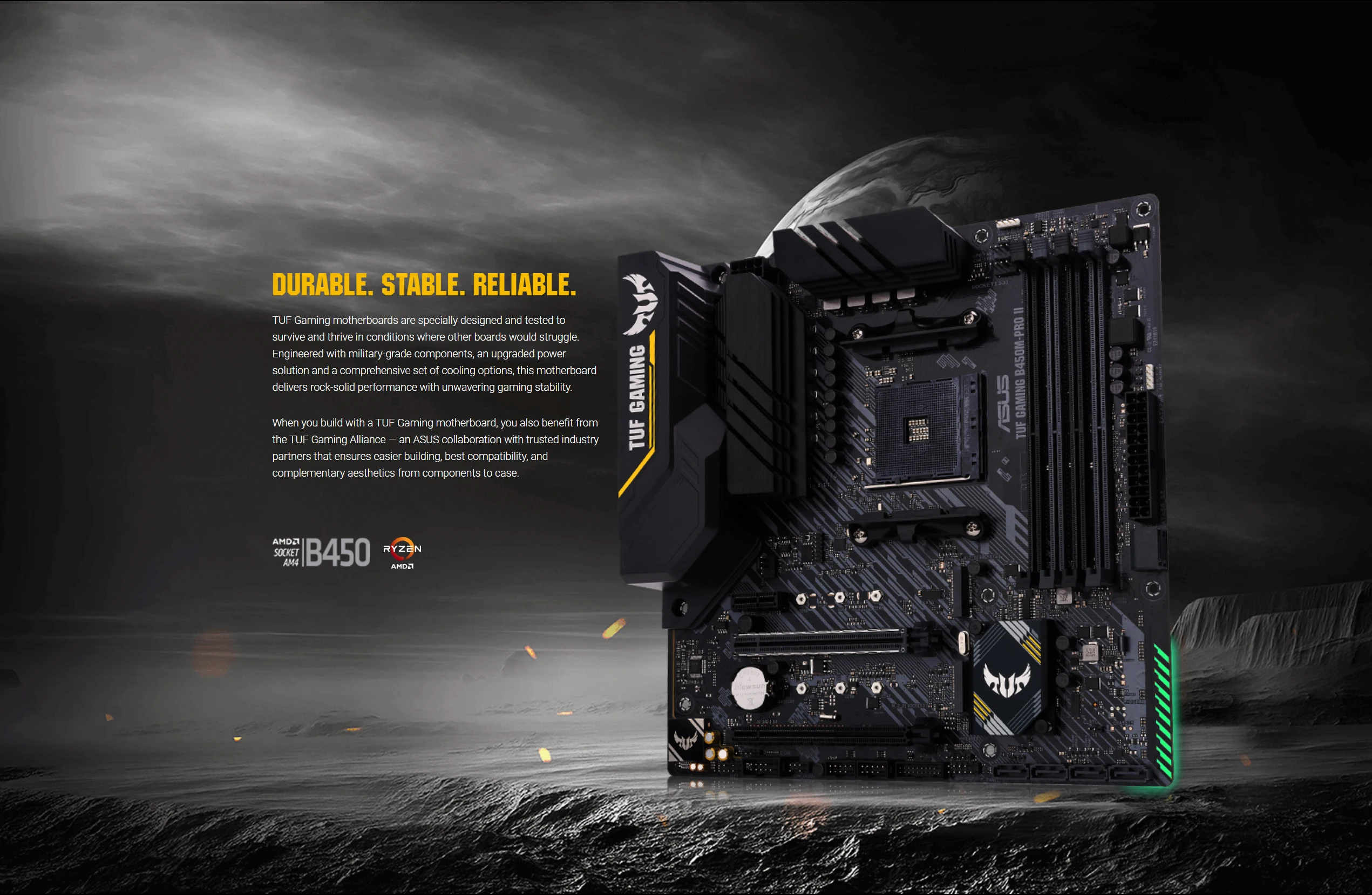 AMD Ryzen 5 5600G R5 5600G CPU + ASUS TUF GAMING B450M PRO II ...