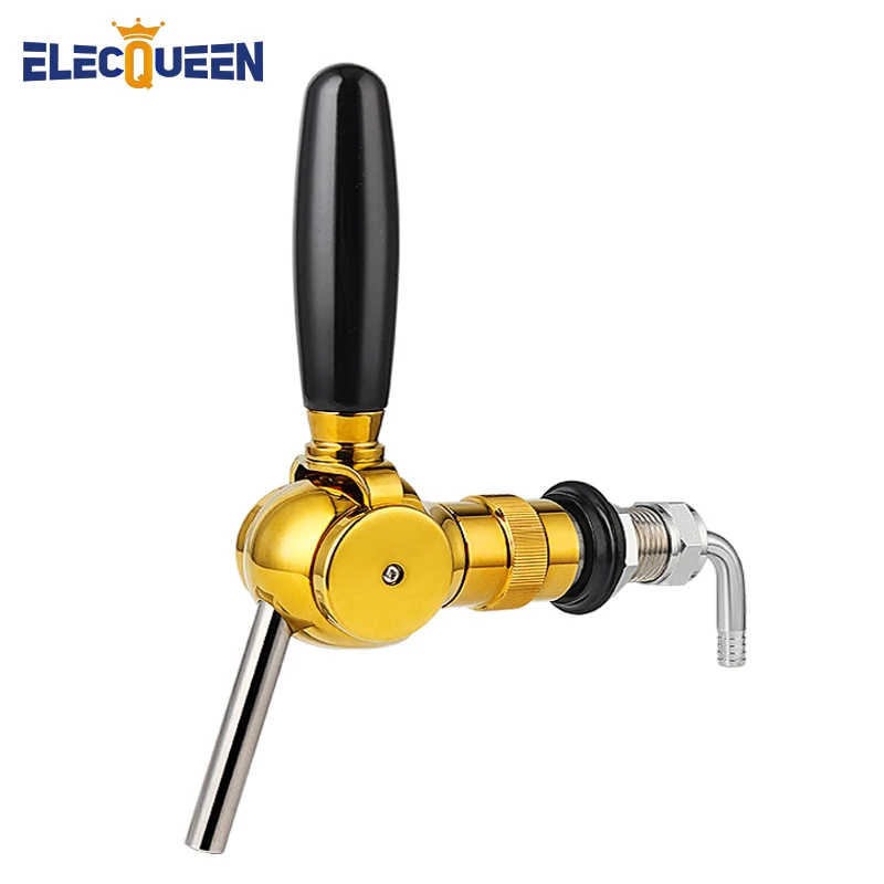 Golden-Belgian-Beer-Tap-Faucet-G5-8-thread-shank-Keg-Flowing-Control ...