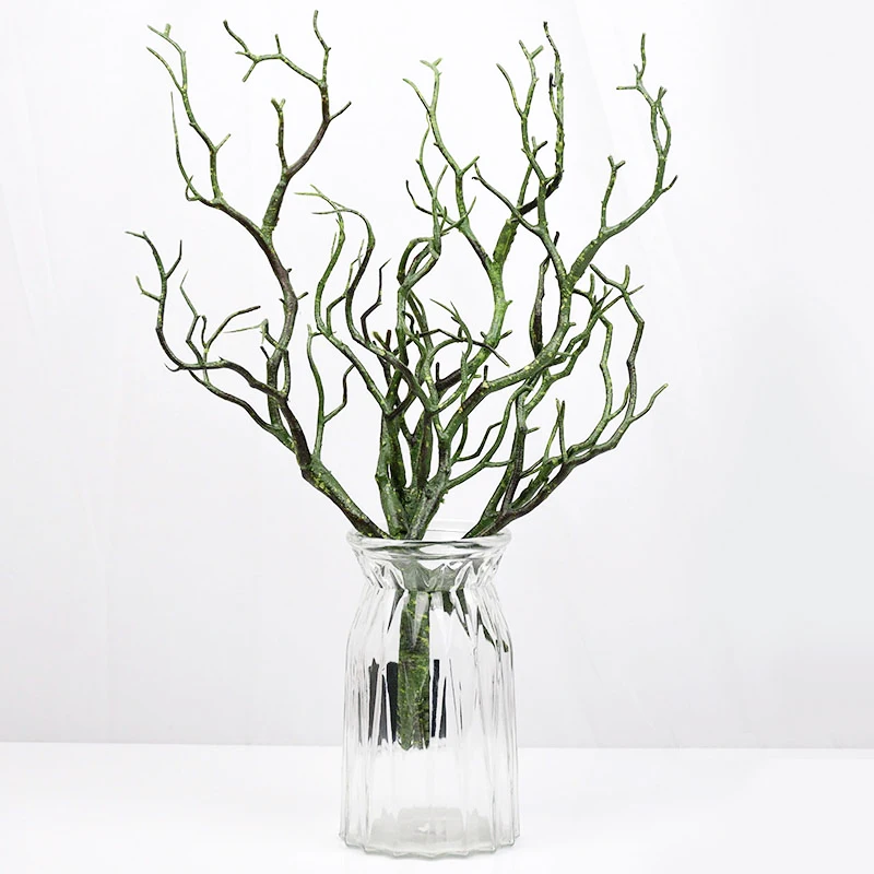 1Pc-Black-Artificial-Branch-Fake-Plant-Plastic-Branch-DIY-Antler ...