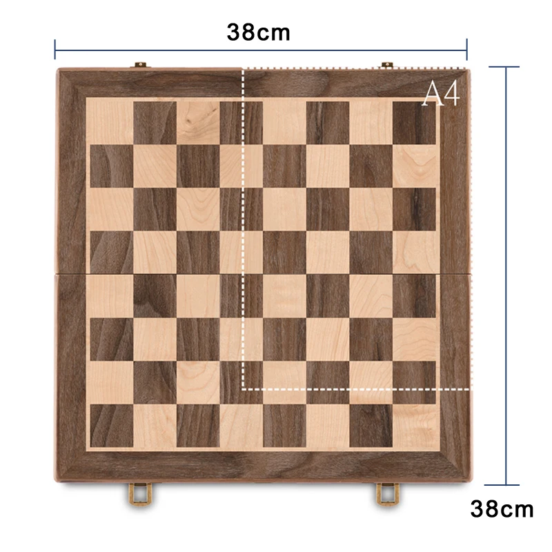 Board Games Toys & Games Chess Wooden Chessboard Backgammon and ...