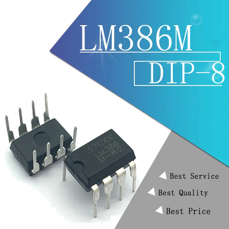 10pcs/lot Lm386 Lm386n-1 Lm386m Dip-8 Op Amp Audio Amplifier Chip - Integrated Circuits - AliExpress