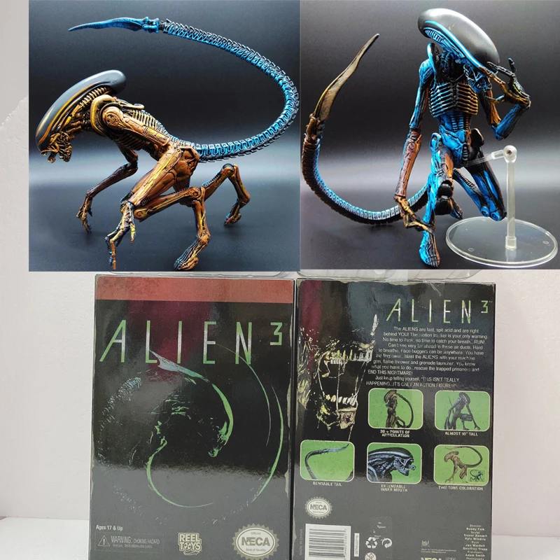 Xenomorph-Alien-Figure-Blue-Alien-Xenomorph-Figma-Predator-Ripley-Alien ...