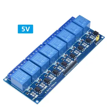 TZT 5v 12v 1 2 4 6 8 channel relay module with optocoupler Relay Output 1 2 4 6 8 way relay ...