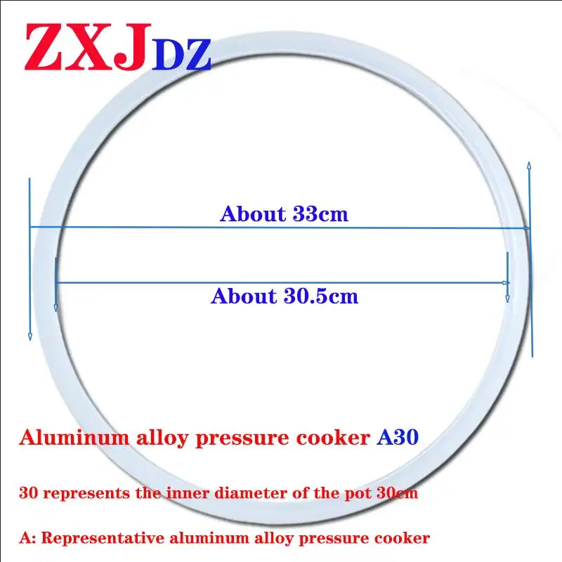 Pressure-cooker-sealing-ring-30cm-silicone-ring-for-general-aluminum ...