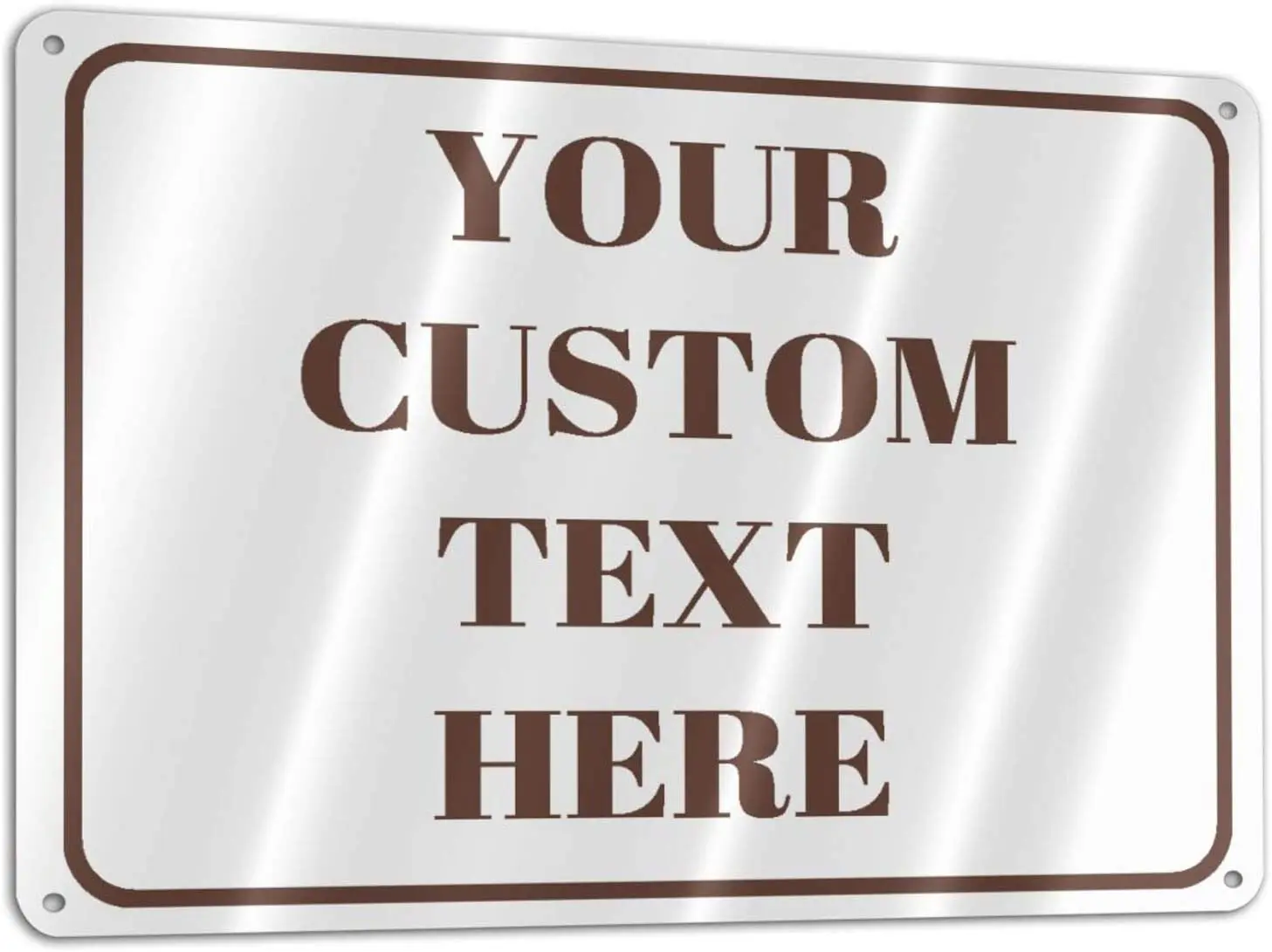 Infinney-Custom-Metal-Sign-Design-Your-Own-Aluminum-Weatherproof-Metal ...