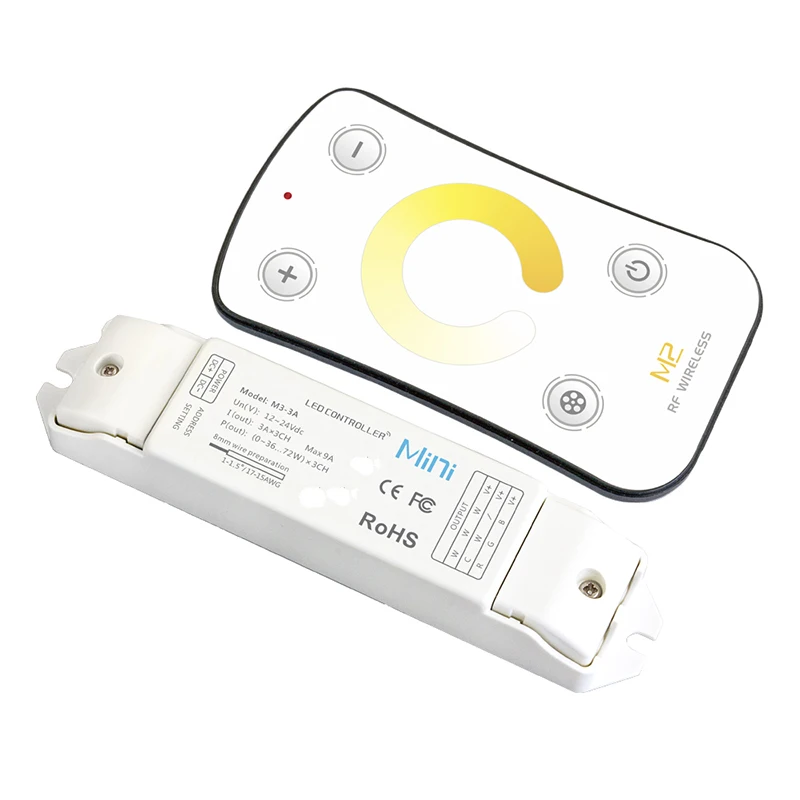 LTECH-New-Led-Strip-Color-Temperature-Controller-RF-Remote-Wireless-5 ...