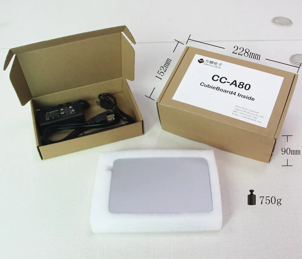 CC-A80 Mini PC Cubieboard4 inside Development Board/Cubieboard A80 ...