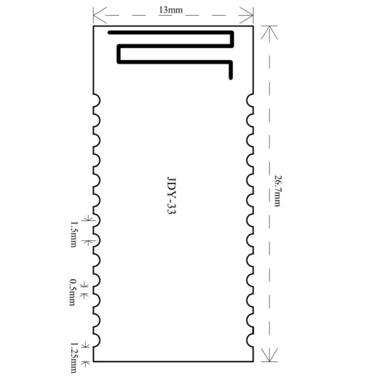 JDY-33 dual mode Bluetooth SPP Bluetooth SPP-C compatible with HC-05/06 ...