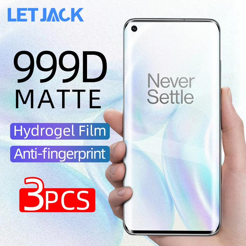 999d 안티 지문 매트 소프트 하이드로 겔 필름 One Plus Nord 2 Ce 스크린 프로텍터 One Plus 6 7t