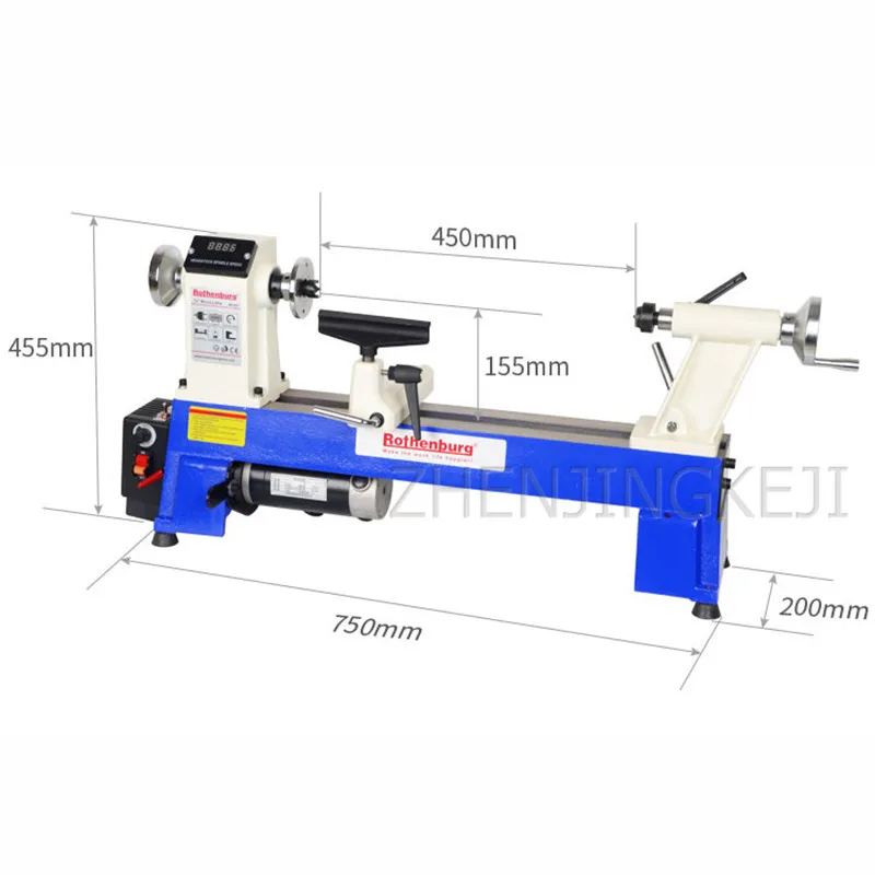 Woodworking Lathe Micro-machine Home Multifunction Wood Spinning ...