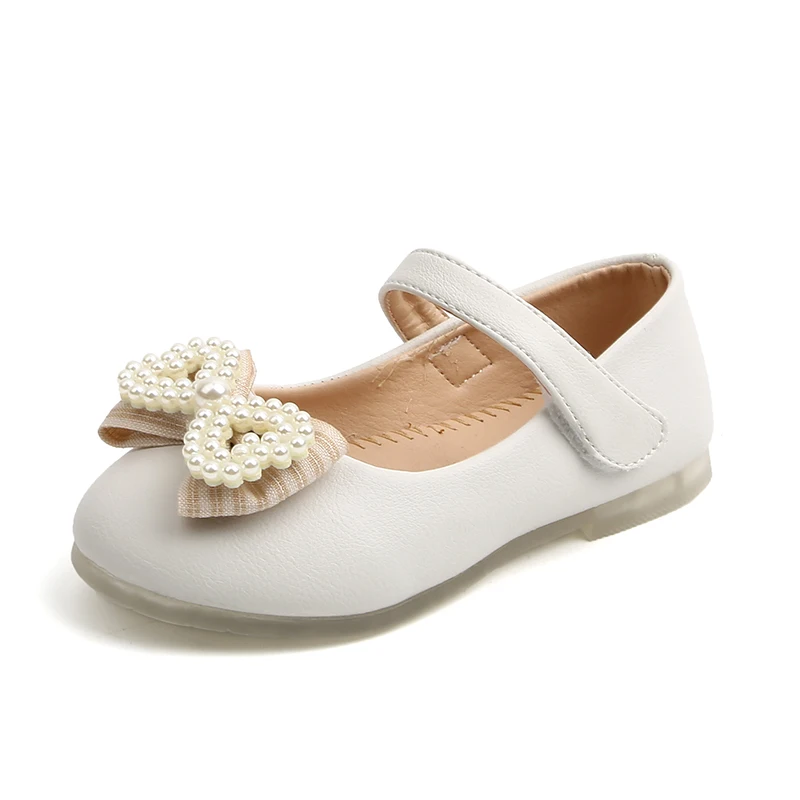 Chaussures en cuir pour filles, jolies chaussures de princesse à ...