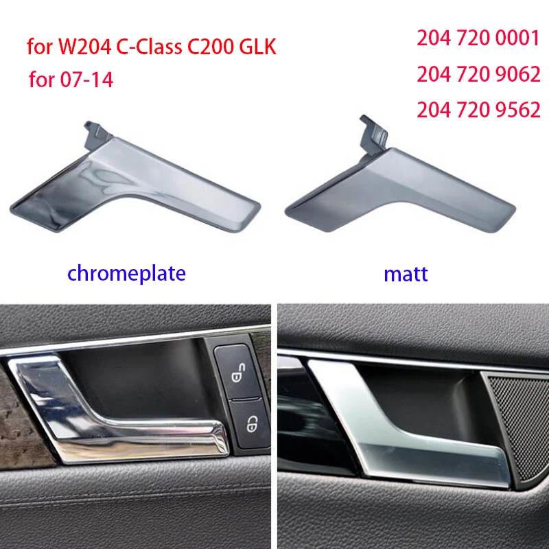 Car Interior Door Handles for Mercedes Benz C Class W204 GLK Inner ...