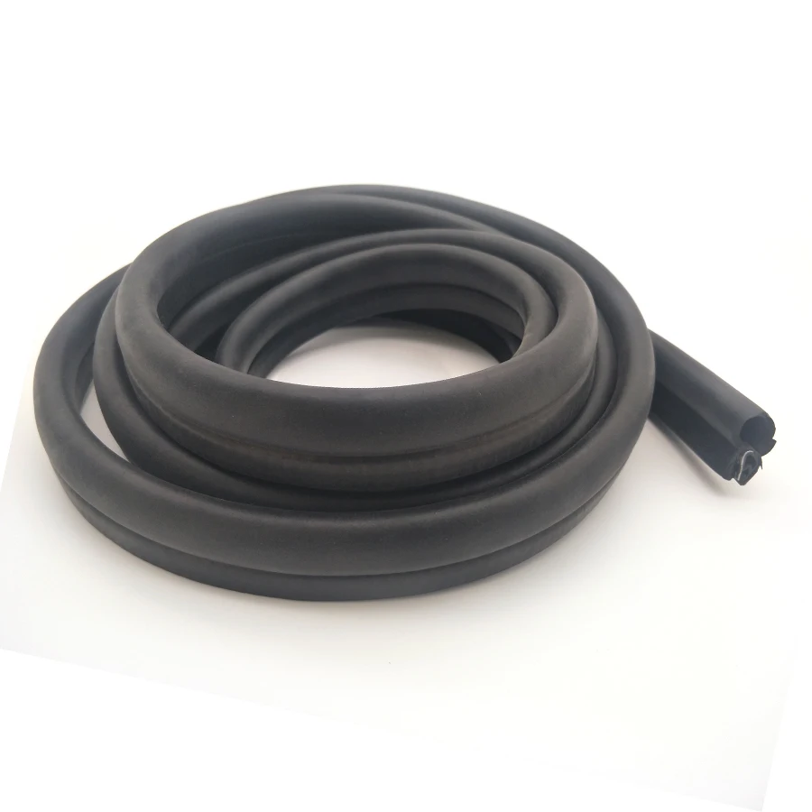 3m Black Car Off-road Engine/door Frame Edge Trim Rubber Seal Strip O-u ...