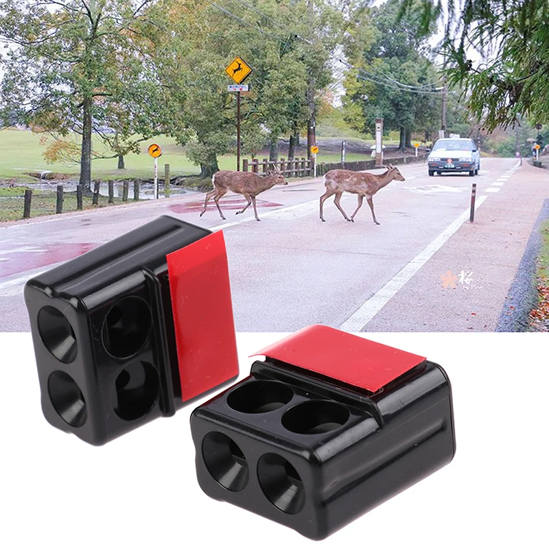 2pcs Car Animal Repeller Car Ultrasonic Animal Warning Whistles Deer ...