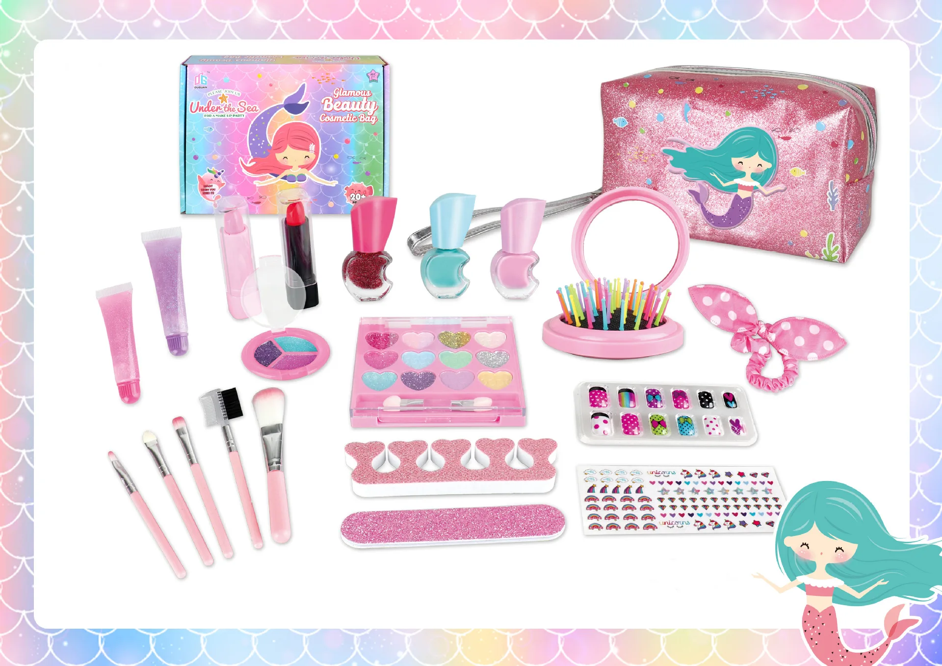 Mermaid Makeup For Kids