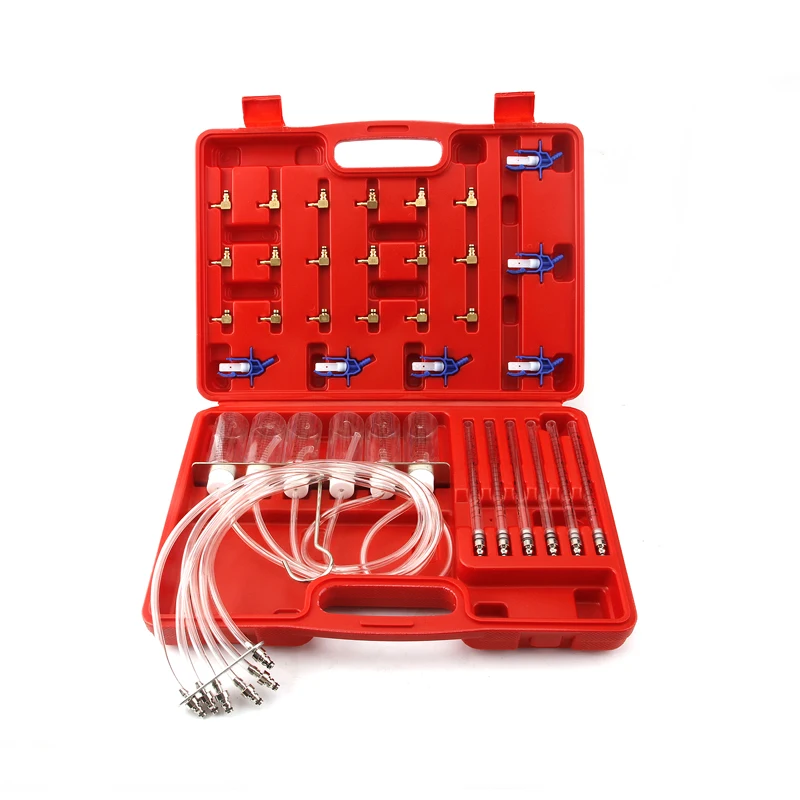 Diesel Fuel Injection Flowmeter Test Detector Set Fuel Injector Joint ...