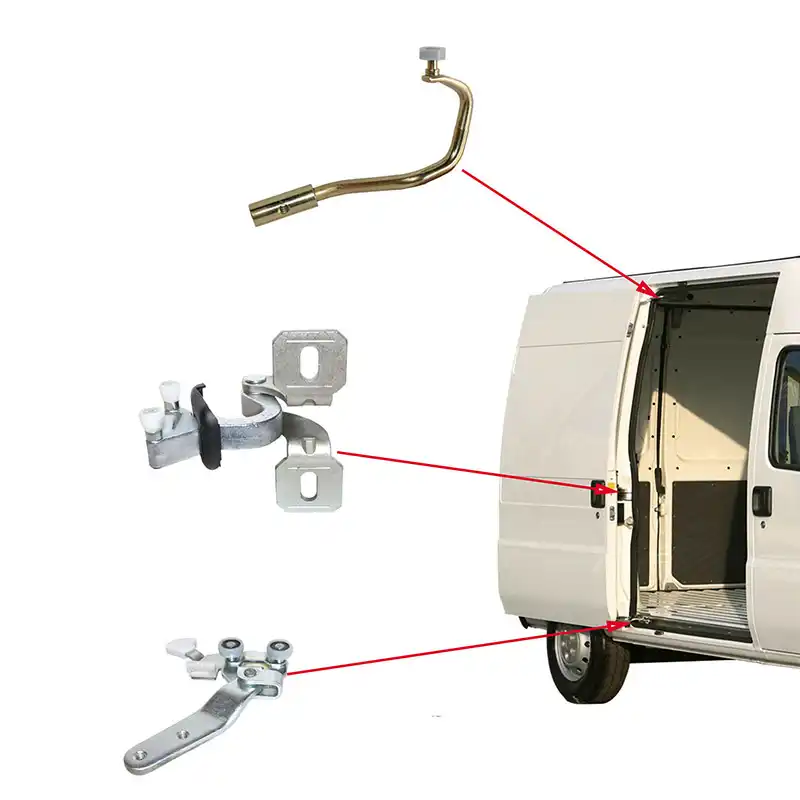 for Peugeot Boxer 244 SLIDING DOOR ROLLER GUIDE TOP CENTER BOTTOM Fully ...