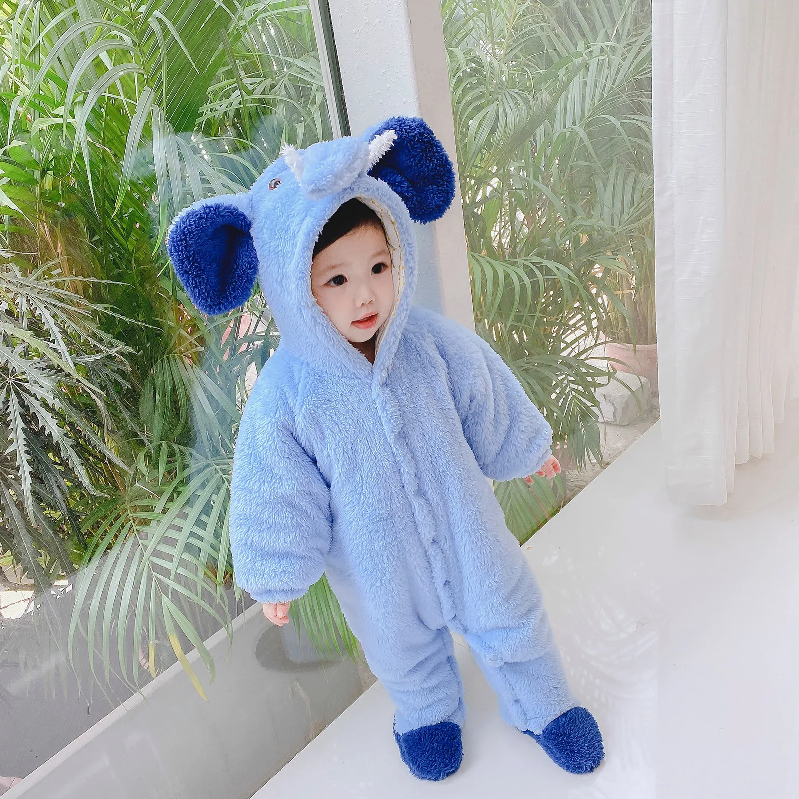 Baby Toddler Animals Cosplay Cute Cartoon Pajamas Costume Romper ...
