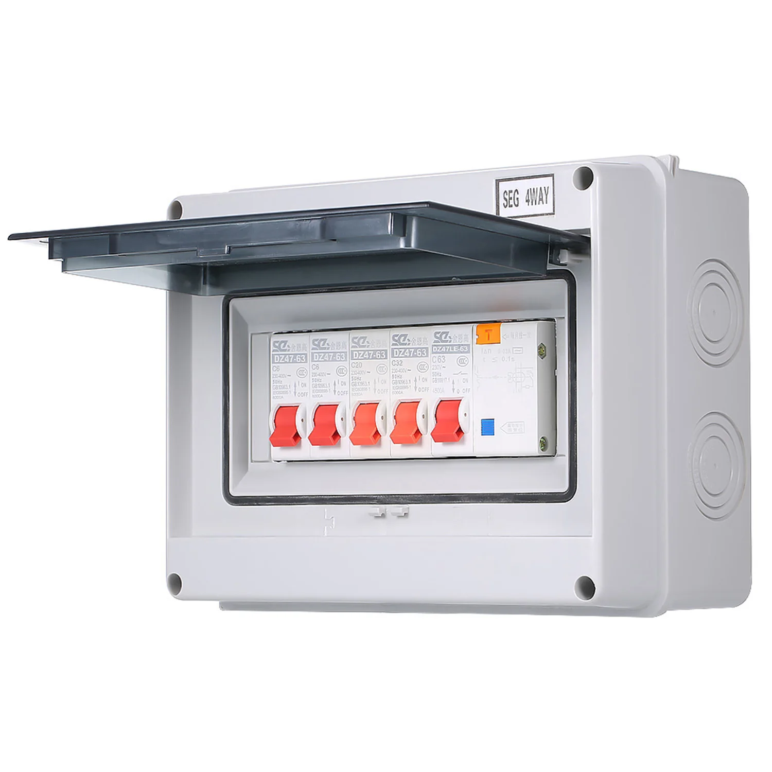 Generic 2/3/4 Way Distribution Consumer Unit 40a/63a 2p Rcd Circuit ...