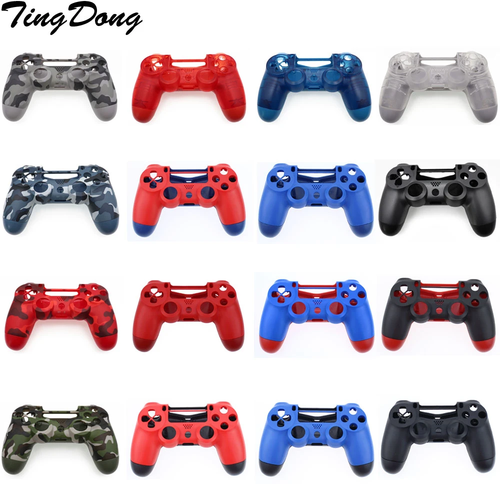 For PS4 Pro Slim Controller JDS 040 JDS 040 V2 Front Back Hard Plastic ...