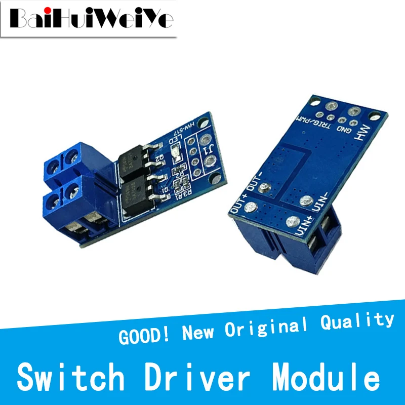 고전력 이중 Mosfet 트리거 스위치 드라이버 모듈 Pwm 조절 전자 스위치 제어 보드 모듈 5 개electrical