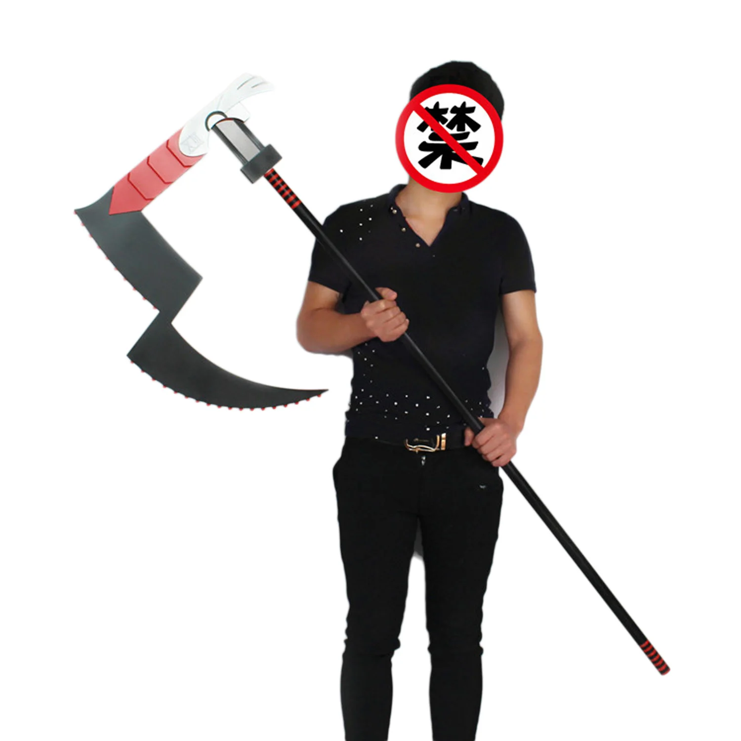 JUZO SUZUYA Cosplay Scythe Tokyo Ghoul REI Weapons Costume Anime Props