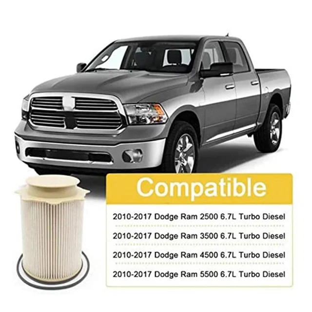 68157291AA Fuel Filter for 2010- Dodge Ram 2500 3500 4500 5500 ...