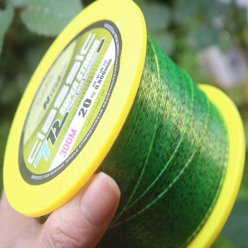 500M Invisible Fishing Line 3D Spoted Sinking Super Strong Fluorocarbon ...