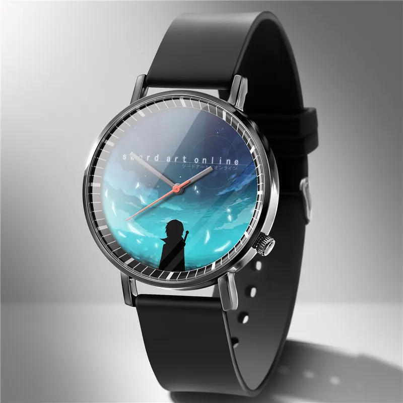Reloj de pulsera de Anime japonés sword art online para mujer, pulsera ...