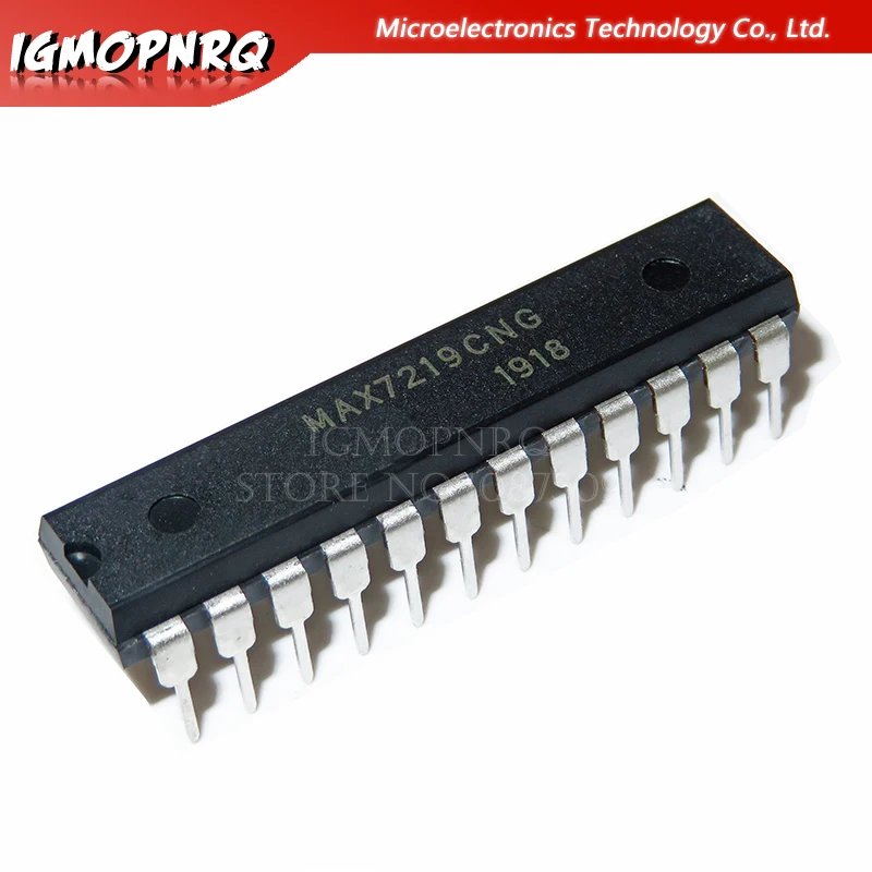 5pcs Max7219 Max7219cng Max7219eng Max7221cng Max7221 Dip24-line ...