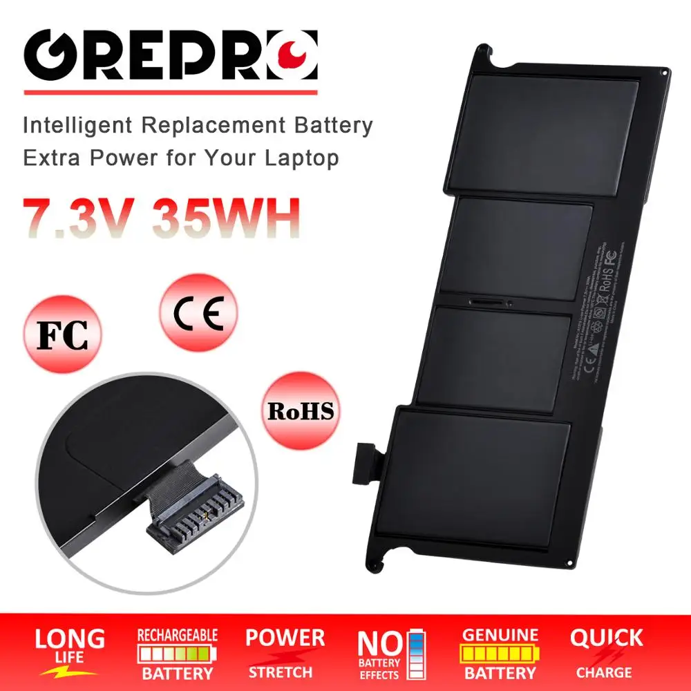 7.3v 35wh A1375 Battery For Apple Macbook Air 11 "inch A1375 A1370 ...