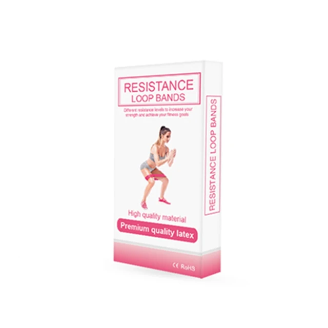 Training Fitness Gum Exercise Gym Strength Resistance Bands Pilates ...