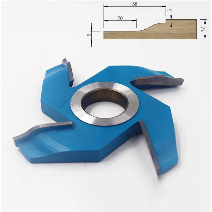 Carbide Shaper Cutter Head Woodworking Planer Blades Spiral Round Bar ...