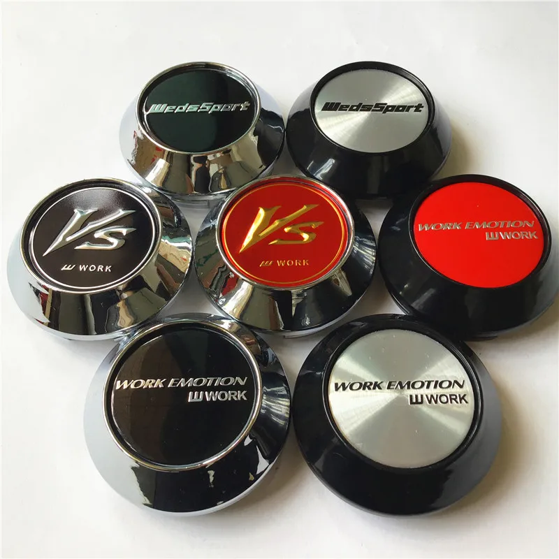 4Pcs-68mm-For-W-WORK-Wheel-Center-Hub-Caps-Car-Styling-Cover-45mm ...