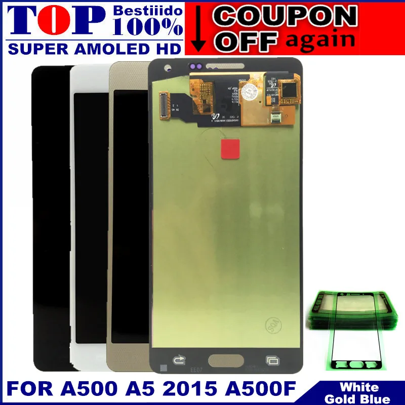 A500 активно-матричные осид, ЖК-дисплей для samsung Galaxy A5 A500 ...