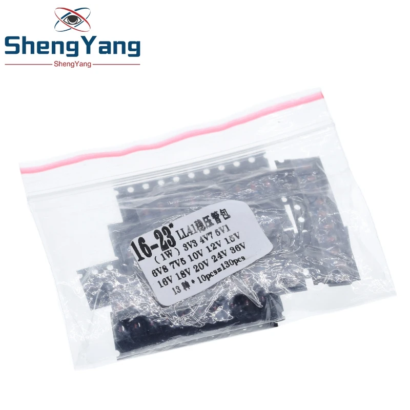 LL41 SMD Zener diode KIT 1W 3V3 36V 13 kinds *10pcs= 130pcs ZM4728A ...