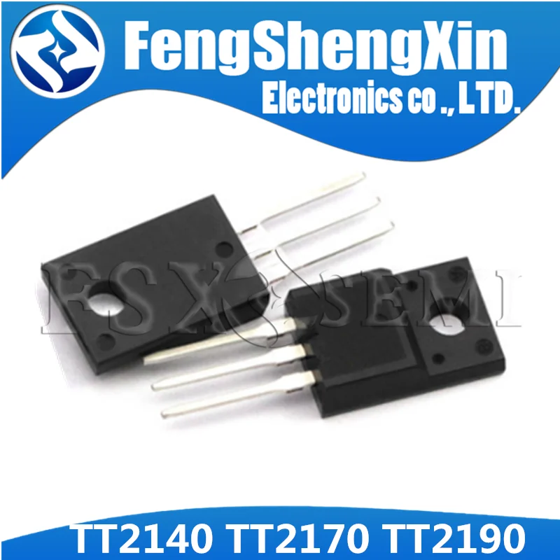 10pcs Tt2140ls Tt2140 Tt2170 Tt2190 To-220f Npn Triple Diffused Planar ...