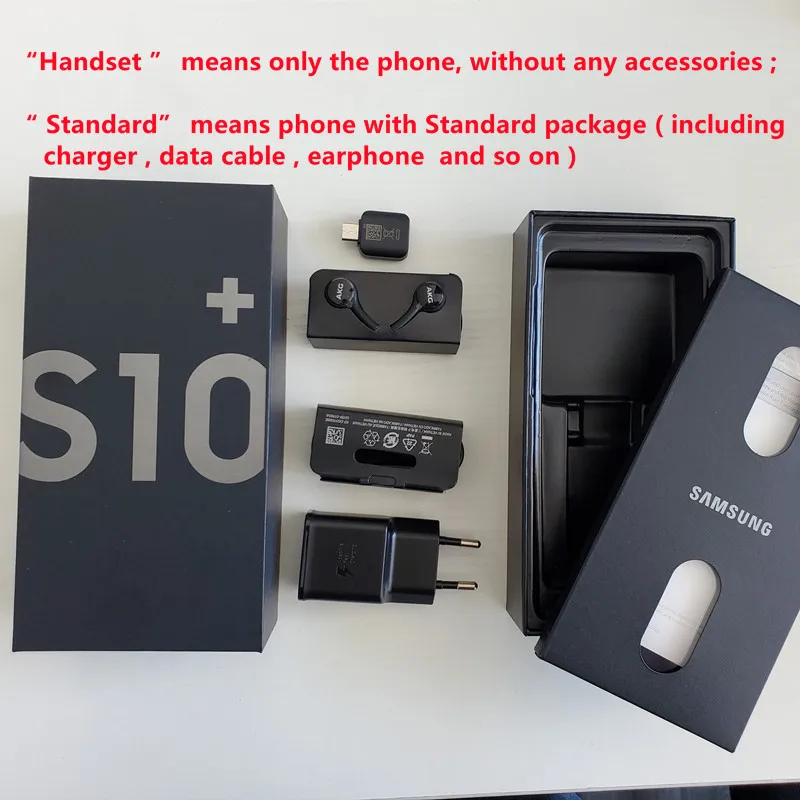 Original Samsung Phones Accessories including Box+Charger+Data Cable ...