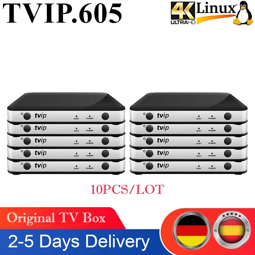 Dispositivo de TV inteligente TVIP 605, decodificador con Android y ...