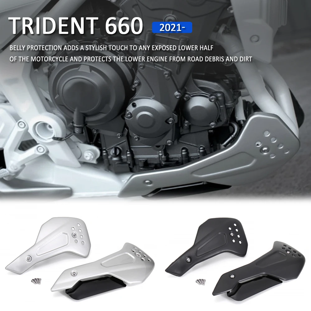 New-Motorcycle-Accessories-Lower-Engine-Belly-Protection-Plates-Kit ...
