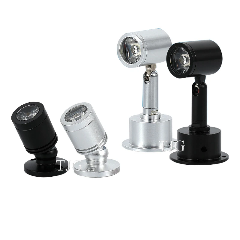 3w Led Recessed Cabinet Mini Spot Light 110v 220v Downlight 12v Dc ...