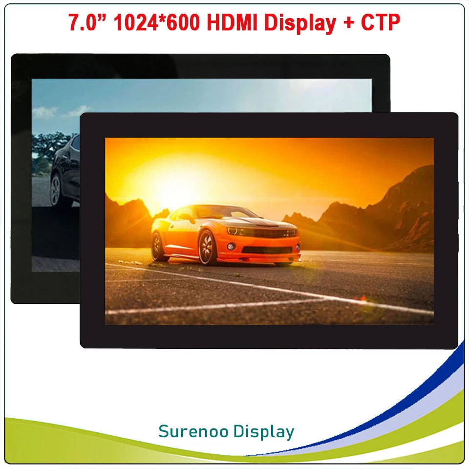 7" 7.0 Inch 1024*600 Hdmi-compatible Tft Lcd Module Display Monitor ...