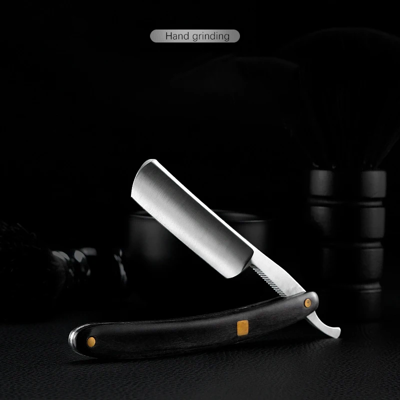 Shaver-Manual-Black-Tan-wood-Handle-Shaving-Razor-Men-s-Razor-High ...