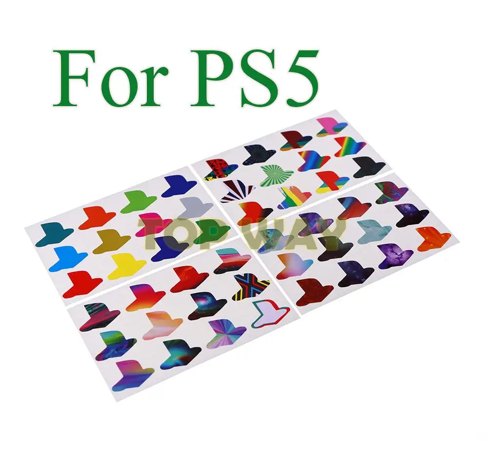 12pcs-Lot-Colorful-Logo-Skin-Sticker-Decal-Film-for-PS-5-PS5-SONY ...