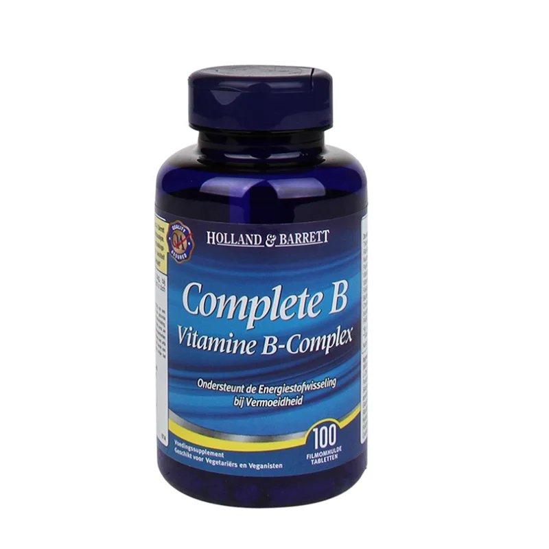 Free package of vitamin B tablets to maintain good health 100 capsules
