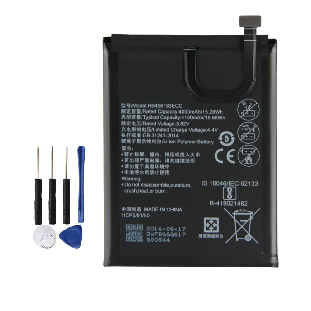 Original Phone Battery HB496183ECC For Huawei Enjoy 6 NCE AL00 ...