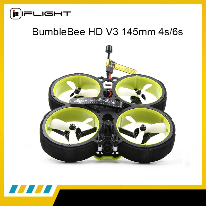 IFlight tablero de BumbleBee HD V3, 145mm, 4s, 6s, CineWhoop BNF W ...