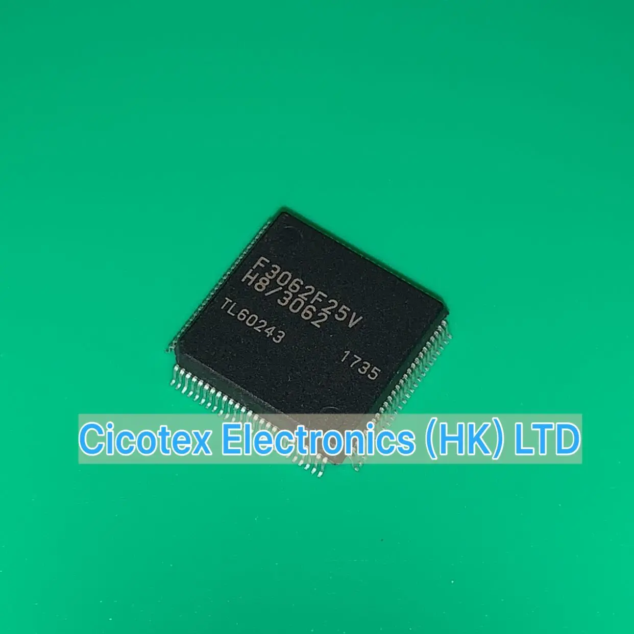 F3062F25V-TQFP-100-H8-3062-DF3062BFBL25V-IC-MCU-16bit-128KB-FLASH ...